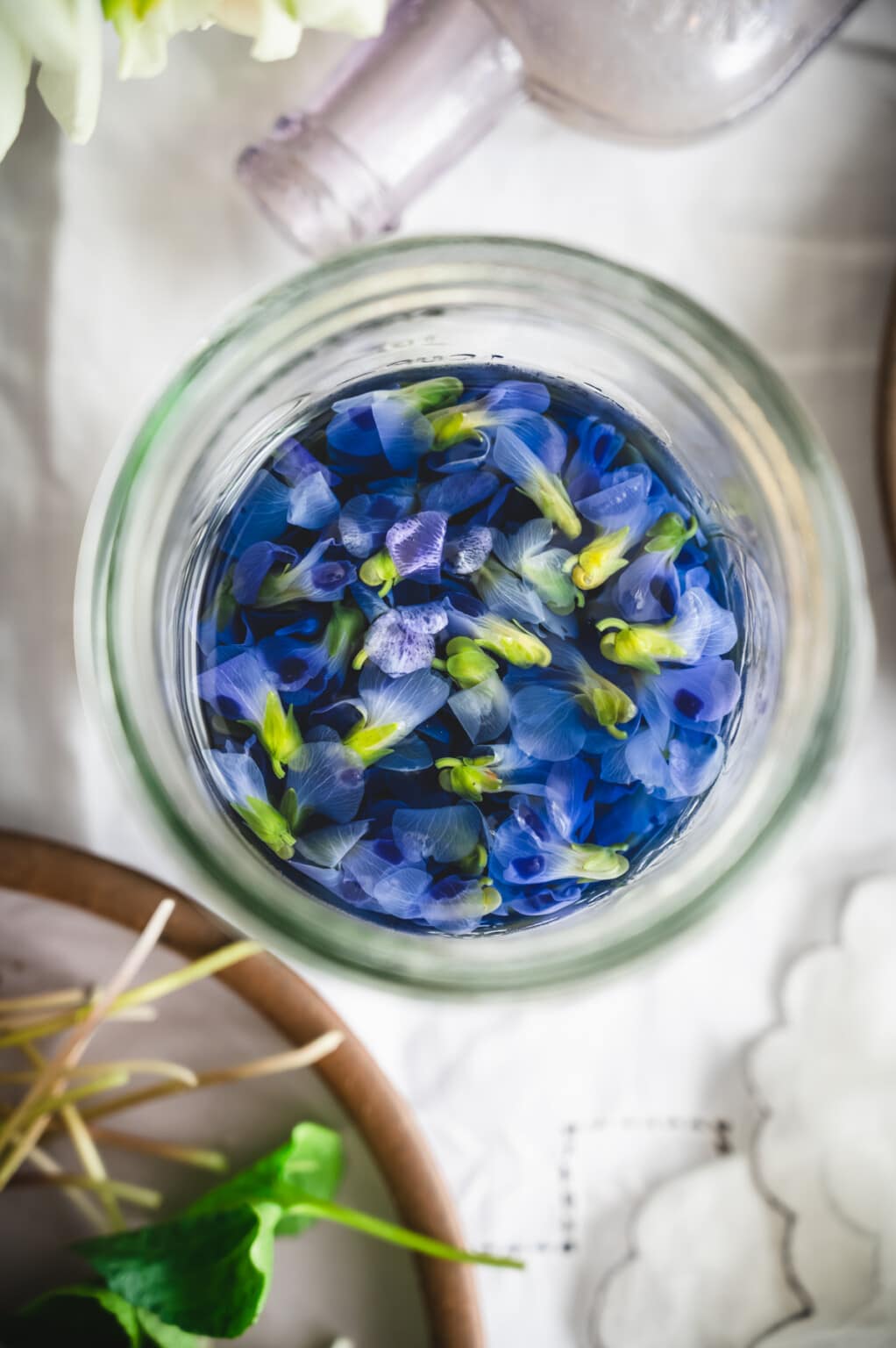 Wild Violet Syrup and Lemonade - Fare Isle