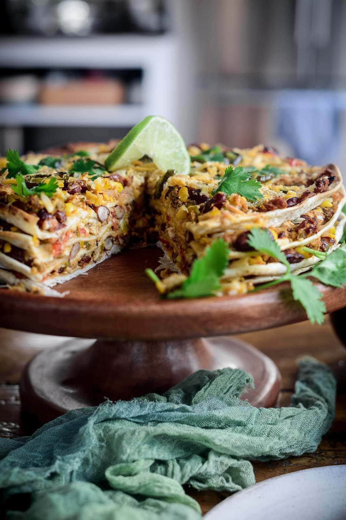 Layered Taco Cake - Fare Isle