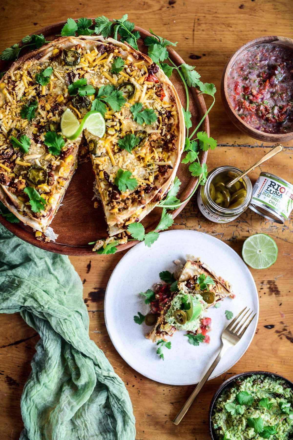 Layered Taco Cake - Fare Isle