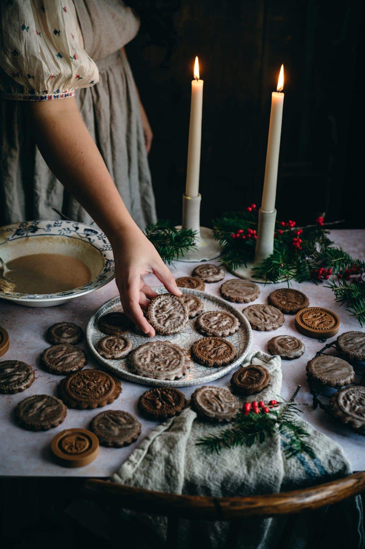 Molded Gingerbread Cookies | Fare Isle | Kaity Farrell