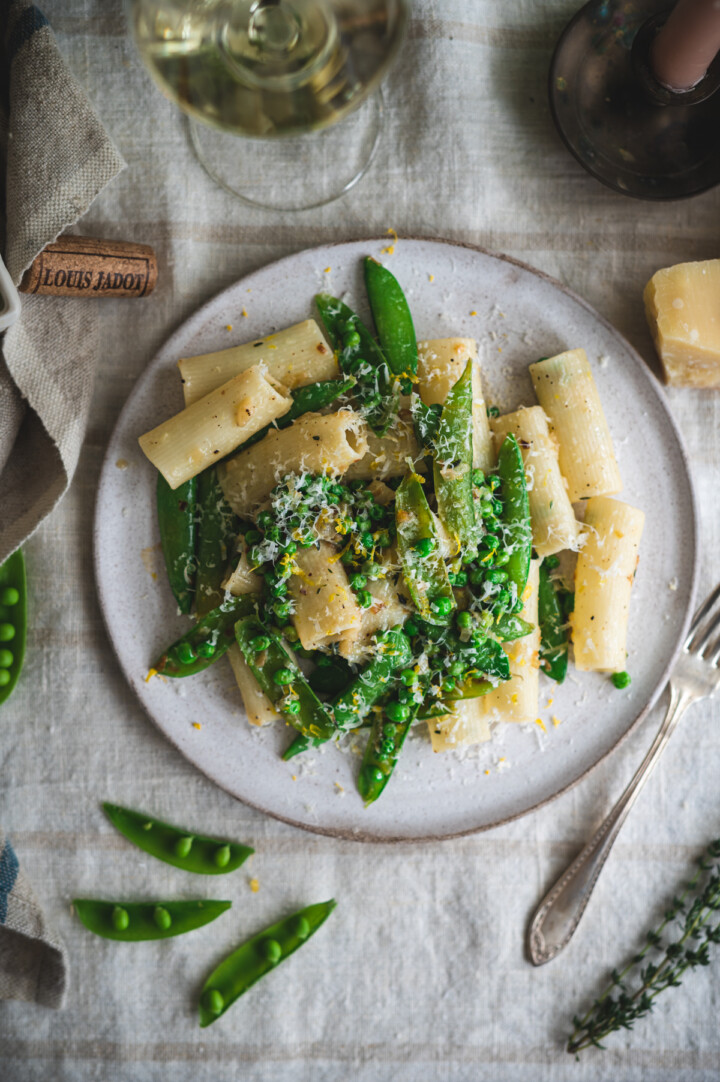 Italian Pasta and Peas Recipe - Fare Isle